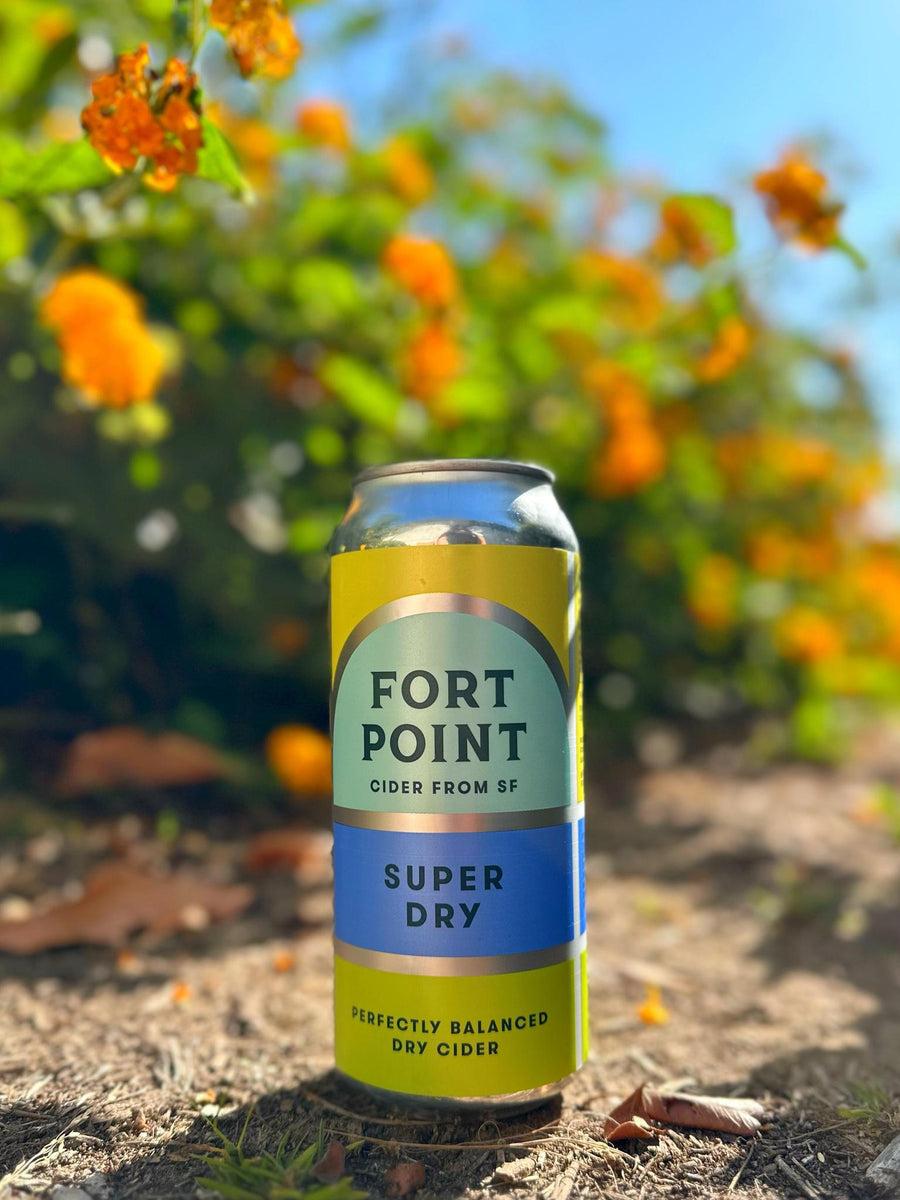 Fort Point Super Dry Cider (16 oz) – Highland Park Wine Fort Point Super Dry Cider (16 oz) – Highland Park Wine