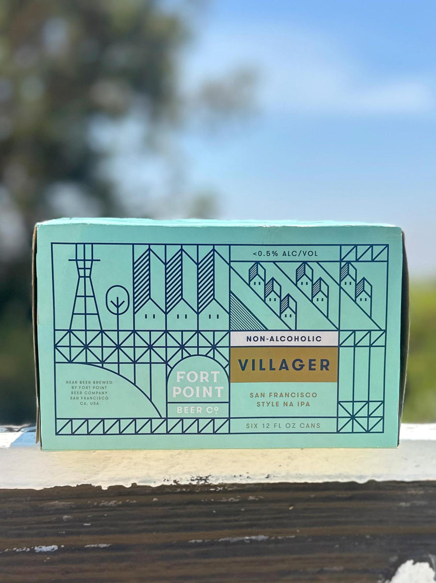 Fort Point Non-Alcoholic 'Villager' IPA 6pk – Highland Park Wine